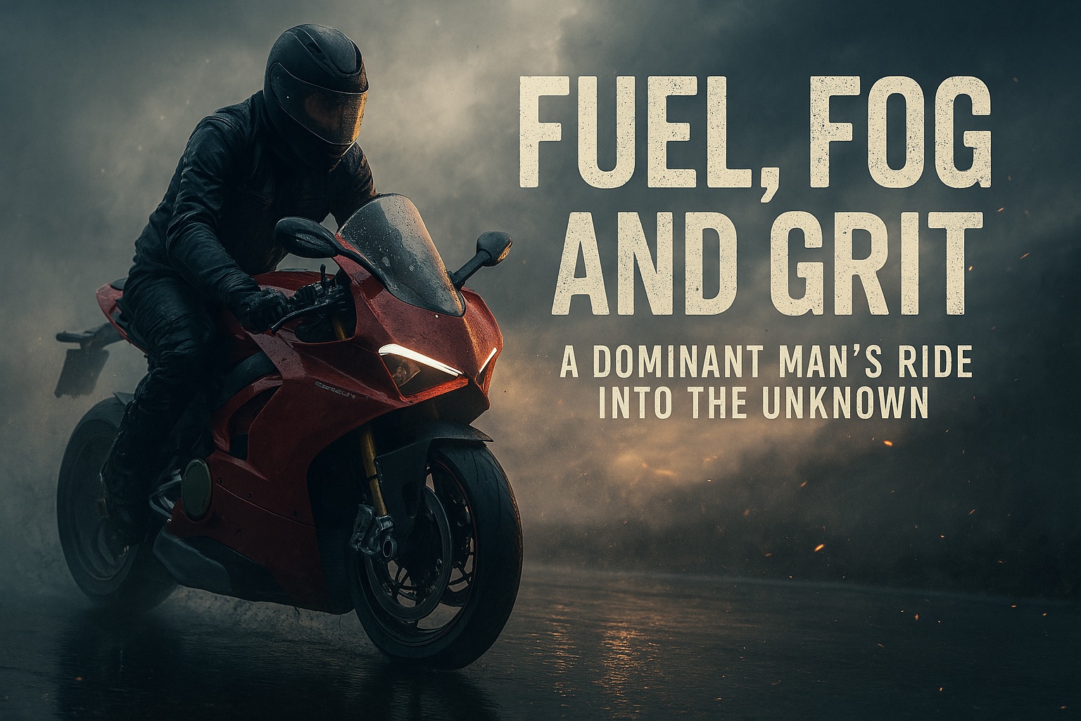 Fuel, Fog, and Grit | A Dominant Man's Ride into the Unknown | husDOM™